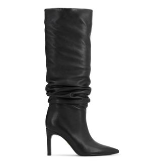 Kazar Stiefeletten mit Crinkle-Stiletto-Obermaterial - - Shoes - Damen - Schwarzk - 40 EU