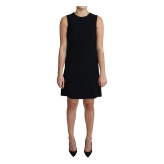 Dolce & Gabbana Elegantes Schwarzes A-Linien Shift Kleid - - Dresses - Damen - Schwarzk - S
