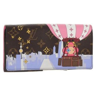 Louis Vuitton Portefeuille en toile Pre-owned - Femme - Pre-owned - Multicolore - Taille: ONE Size