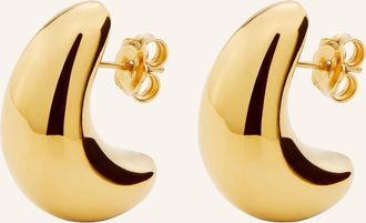 Pompidou Ohrringe Elia Moon Stud By Glambou gold