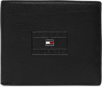 Tommy Hilfiger Geldb&ouml;rse Tommy Hilfiger Th Casual Flag Cc And Coin AM0AM14255 Schwarz