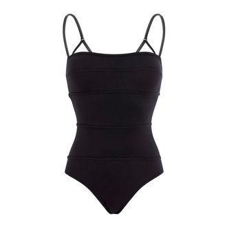 Vilebrequin Femme, Maillots de bain, Noir, Taille: 36 FR Maillot de bain une pi&egrave;ce sculptant uni