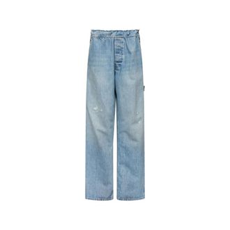 Maison Margiela Gerades Jeans - - Jeans - Damen - Blau - 2XS