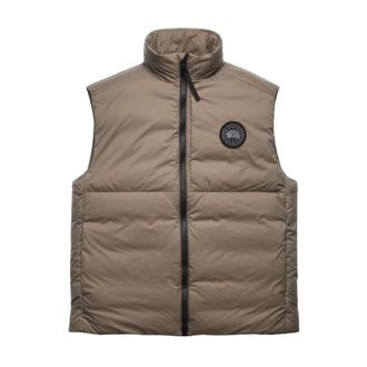 Canada Goose Homme, Vestes, Beige, Taille: XL Lodge Black Label Vest