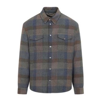 Etro Overshirt Jacke - - Jackets - Herren - Gr&uuml;n - L