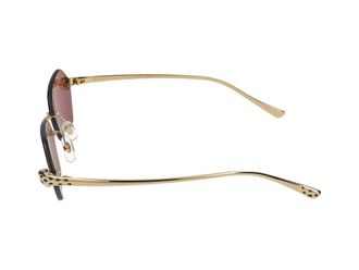 Cartier Womens Ct0636s Sunglasses Gold Metal