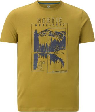 Jan Vanderstorm Herren T-Shirt Magnusvik Oliv, 64/66