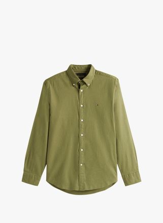 Tommy Hilfiger Chemise col am&eacute;ricain en coton m&eacute;lang&eacute;