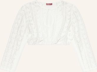 Krüger Krüger Dirndlbluse Coline Mit 3/4-Arm weiss