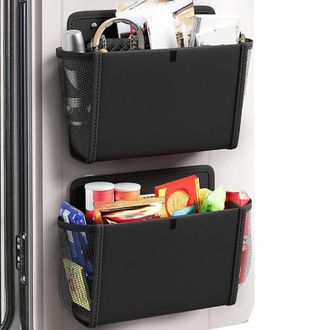 Generico Wand-Organizer, 2 Stück, zum Aufhängen, Regale und Taschen für Türen, für Zuhause, Büro, Küche, Camping