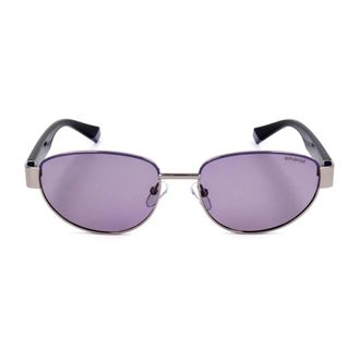 Polaroid unisex, Accessoires, Noir, Taille: 54 MM Lunettes de soleil noires polaris&eacute;es avec verre violet