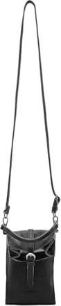Fredsbruder Cuir sac &agrave; &eacute;paule bandouli&egrave;re sac pour t&eacute;l&eacute;phone portable My Forever Friend Mini Tote Black noir