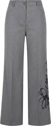 Nenette Pantalone Ermal - - Trousers - Damen - Grau - S