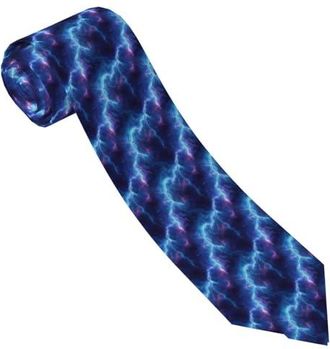 Generic Impression À La Lumière Bleue Cravate Classique Cravate Homme Décontractée Cravates Hommes Pour Soirée Travail Mariage