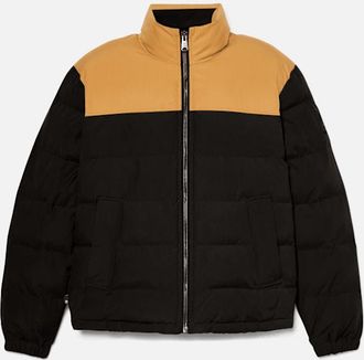 Timberland Wasserabweisende Welch Mountain Steppjacke f&uuml;r Herren in Gelb/Schwarz, Herren, Schwarz, Gr&ouml;&szlig;e