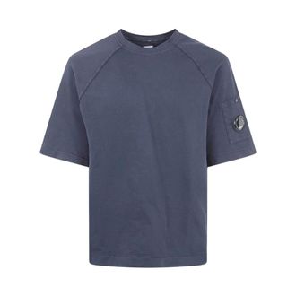 C.P. Company C.p. Company, Homme, Tops, Bleu, Taille: S CP Company T-shirts et Polos