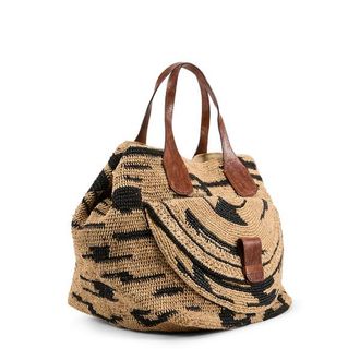Ibeliv Sac Laza II en raphia et coton