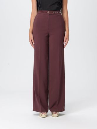 Elisabetta Franchi Pantalon ELISABETTA FRANCHI Femme couleur Vin