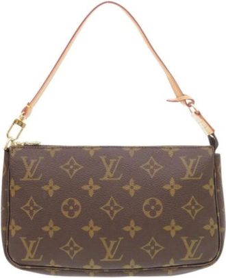 Louis Vuitton Pochette Pre-owned - Femme - Pre-owned - Brun - Taille: ONE Size