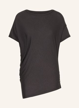 super.natural Funktionsshirt Loose Air Mit Merinowolle schwarz