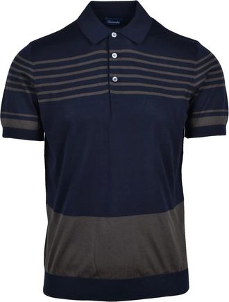 Drumohr Homme, Tops, Multicolore, Taille: 2XL Polo en maille