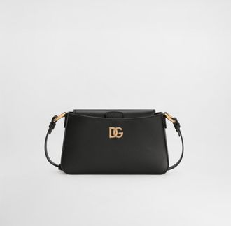 Dolce & Gabbana Phone Bag Aus Kalbsleder - Frau Clutches Mini Und Micro Bags Schwarz Leder Onesize