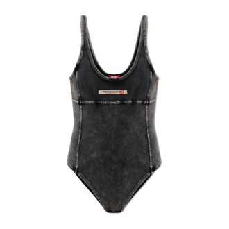 Diesel Phoebe-Dnm Bodysuit - - Tops - Damen - Grau - L