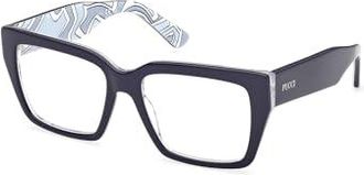Emilio Pucci Pucci EP5284 092 Lunettes pour femme Bleu/texture 54/17/140