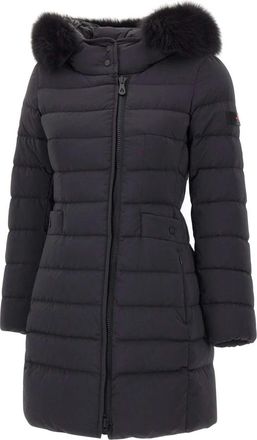 Peuterey Femme, Manteaux, Noir, Taille: 44 FR Seriola Ml06 Fur