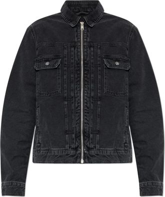 AllSaints Homme, Vestes, Noir, Taille: S Veste en jean Brightmore