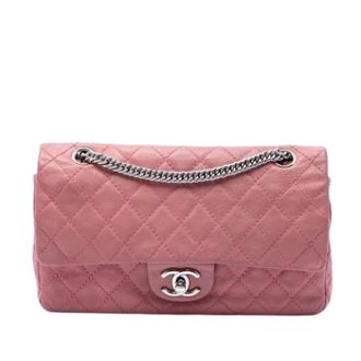 Chanel Pre-owned Double Flap Shoulder Bag - - Pre-owned - Damen - Rosa - ONE SIZE