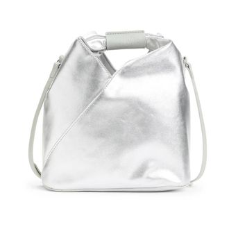 Maison Margiela Femme, Sacs, Gris, Taille: ONE Size Sac &agrave; Bandouli&egrave;re M&eacute;tallique Style Chic
