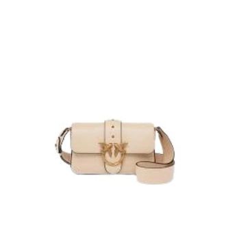Pinko Pinko, Femme, Sacs, Beige, Taille: ONE Size Sacs &agrave; &eacute;paule