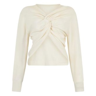 Fabiana Filippi Femme, Pulls, Beige, Taille: 42 FR Cropped Sweater