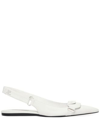 Courrèges ballerines Racer - Blanc