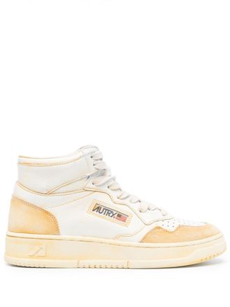Autry High-Top-Sneakers mit Schn&uuml;rung - Wei&szlig;