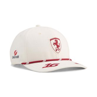 Puma Scuderia Ferrari HP Replica Charles Leclerc Homerace Cap, Accessoires, Wei&szlig;, OSFA