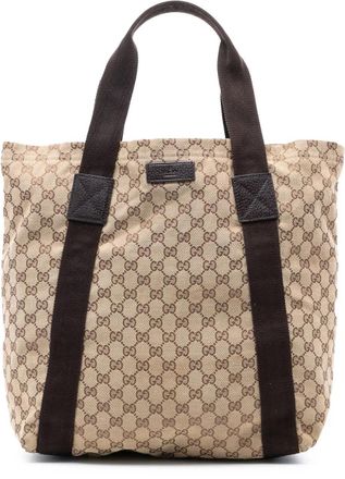 Gucci Shopper - GG Canvas Tote - Gr. unisize - in Braun - für Damen