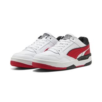 Puma Erwachsene Rebound Retro Sneakers 47, White for All Time Red Black