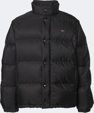 Prada Veste doudoune en Re-Nylon