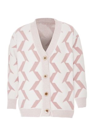 Mymo Strickjacke Frauen rosa