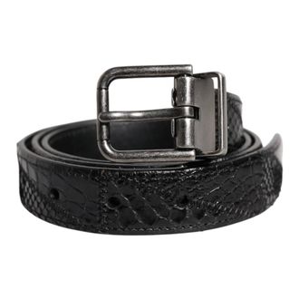 Dolce & Gabbana Homme, Accessoires, Noir, Taille: 90 CM Ceintures