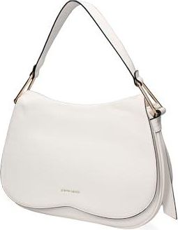 Pierre Cardin Sac &agrave; bandouli&egrave;re pour femme Polyur&eacute;thane en polyur&eacute;thane 35,5x23x12 cm 32651-GN35, Blanc, Taille unique