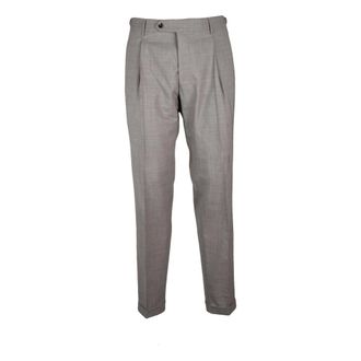 Berwick 1707 Homme, Pantalons, Gris, Taille: M Pantalon Classico