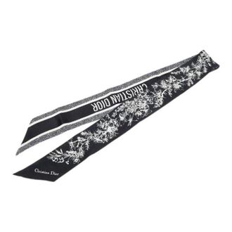 Dior Pre-owned Toile de Jouy Flower Mitzah Seidenschal - - Pre-owned - Damen - Schwarzk - ONE SIZE
