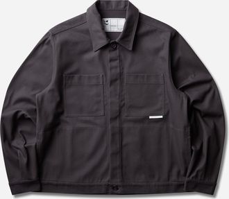GR10K Men s 40000 Replicated Blouson Jacket Charcoal