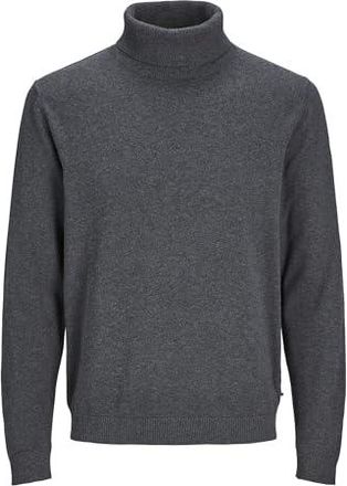 Jack & Jones Col roul&eacute; Col roul&eacute; Dark Grey Melange XXL Dark Grey Melange XXL