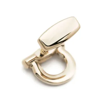 Ferragamo Gancini Cufflinks - Gold