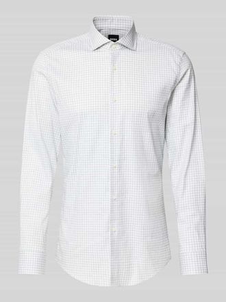 HUGO BOSS Slim Fit Businesshemd aus Baumwoll-Mix Modell H-HANK-SP