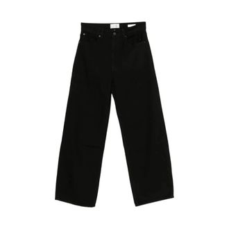 Frame Denim Wide Leg Jeans - - Jeans - Damen - Schwarzk - W27